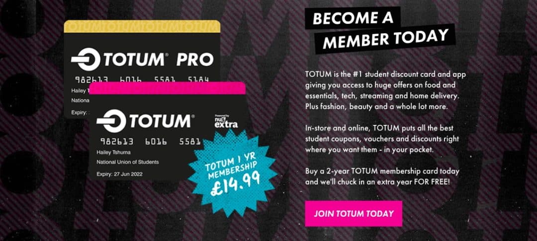 How to get a TOTUM Student Card (When Not A Student)
