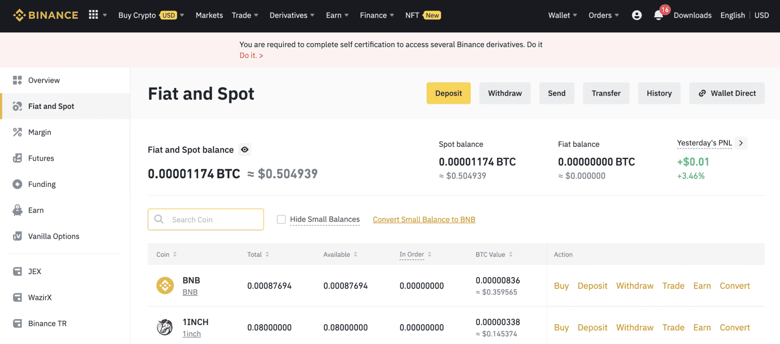 How To Find Your Binance Wallet Address 2023