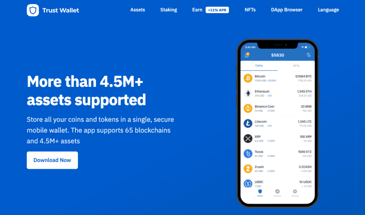 Trust Wallet Review 2023: Features, Security, Pros & Cons