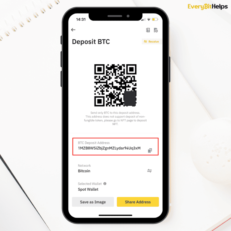 How To Find Your Binance Wallet Address (2023)